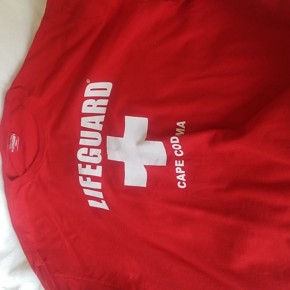 Lifeguard | Shirts | Lifeguard Mens Red Long Sleeve Shirt In Excellent ...